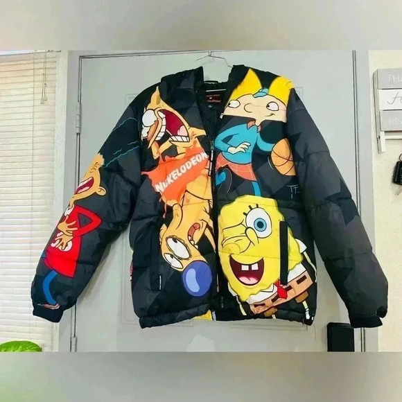 Nickelodeon | Jackets & Coats | Nickelodeon Members Only X Puffer ...